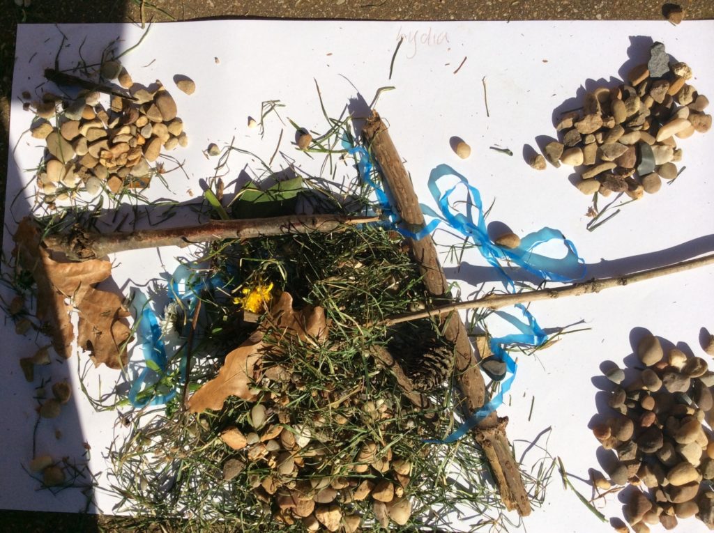 Art with natural material - The West Grantham Church of England Primary ...